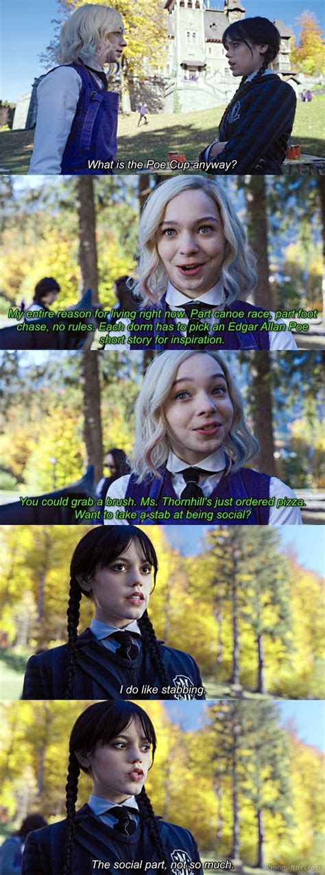 Wednesday Addams And Enid Sinclair Race To Win