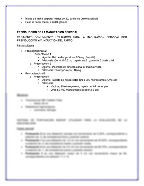 SOLUTION Inducci N Y Aumento Del Trabajo De Parto Studypool