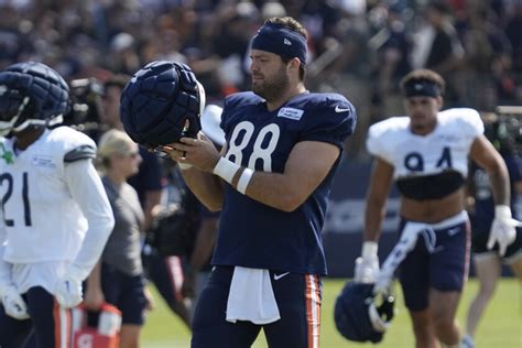 Bears Sign Te Stephen Carlson From Practice Squad Chicago Sun Times