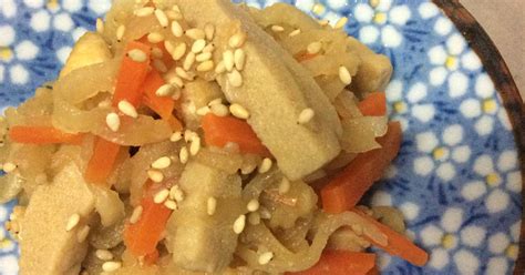 簡単！切干大根と高野豆腐の煮物 By 亜紀の料理 【クックパッド】 簡単おいしいみんなのレシピが369万品