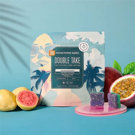 Passion Fruit Guava Double Take Gummies The Funky Monkey