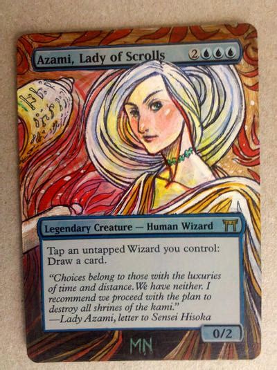 Azami Lady Of Scrolls By Seesic On Deviantart