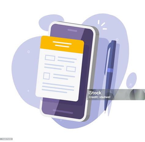휴대 전화 아이콘 벡터 3d 모바일 앱 휴대폰에 디지털 전자 모기지 신용 청구 목록 진술 설문 조사 제출 신청 설문 조사 인터뷰