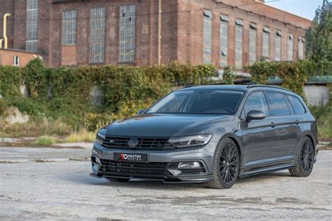 Spoiler Delantero V2 Vw Passat R Line B8 Maxtuning Shop