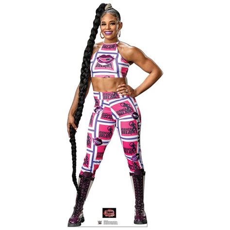 Bianca Belair Wwe Divas Wrestling Cardboard Cutout Standup Standee