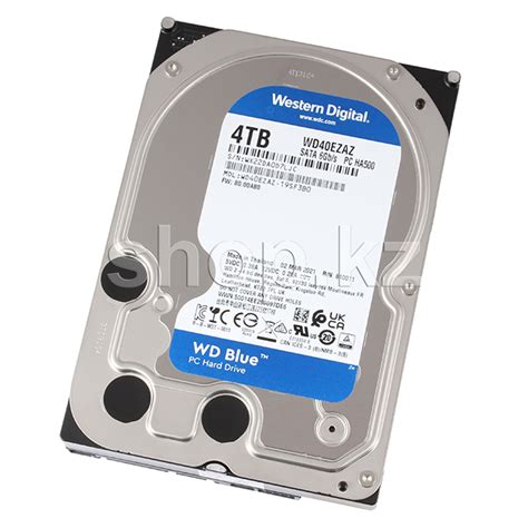 ᐈ Жесткий диск HDD 4000 Gb Western Digital (WD40EZAZ), 3.5", 256Mb ...