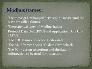 Modbus Protocol PPT