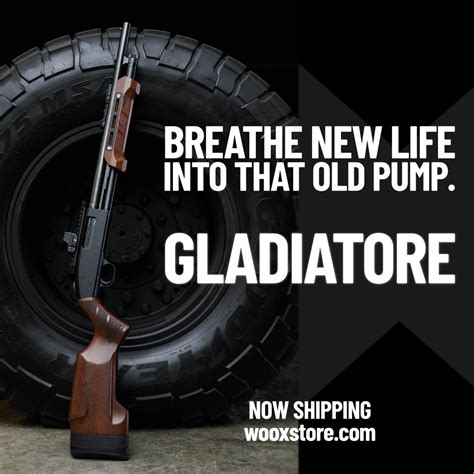 New From Woox Gladiatore Shotgun Furniture Fog Horn