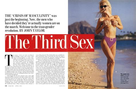 The Third Sex Esquire April 1995