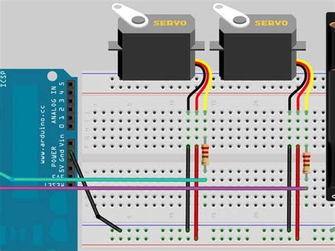 Dual Servo Control Arduino Workshop