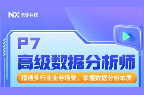 【奈学教育】p7高级数据分析师 It自学网