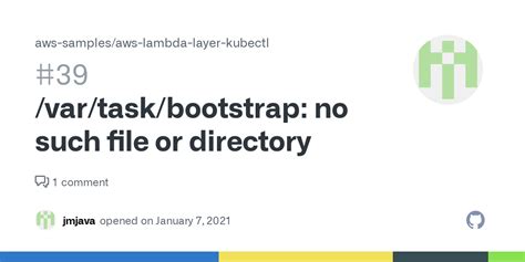 Vartaskbootstrap No Such File Or Directory · Issue 39 · Aws