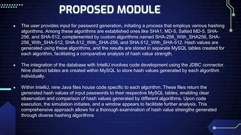 Comparative Hash Algorithm Power Point Presentation Ppt