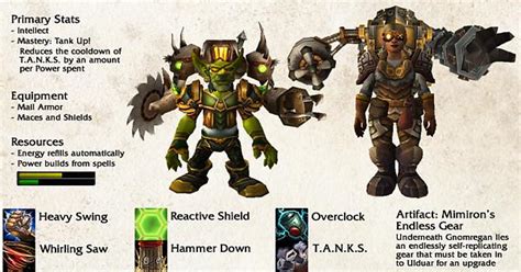 Wow Class Concept The Artificer Wow