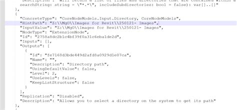 Directory Path Directory From Path Returning Null Revit Dynamo