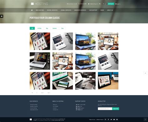 Hosting Creative Drupal Theme By Osstemplate Codester