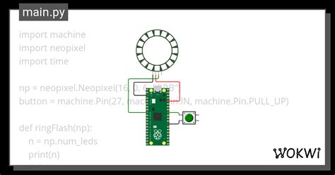 Ring Light Example Wokwi Esp32 Stm32 Arduino Simulator