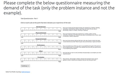 Nasa Tlx Assessment At The End Of The Study Download Scientific Diagram