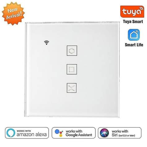 Tuya Eu Wifi Interruptor De Cortina Inteligente Para Motor Eléctrico