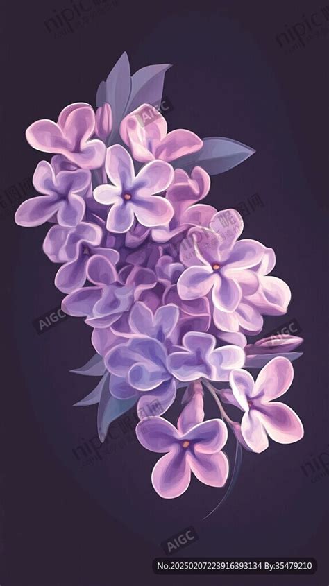 Ai创作图丁香花插画 紫月荷兰花插画 渐变风花朵 紫色花朵插画 紫色花插画 紫藤花插画 紫薇花插画 紫色系手绘花艺素材 唯美紫薇花插画 紫藤花开插画 手绘风格丁香花 紫色手绘花艺素材 鼠绘桂花