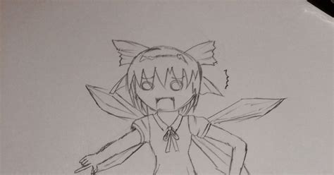 東方project チルノ落書きver 肘hijikinのイラスト Pixiv