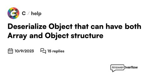 Deserialize Object That Can Have Both Array And Object Structure C