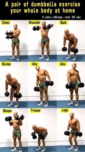 This Is A Balanced 3 Day A Week Full Body Workout Routine Each