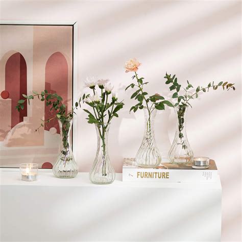 Clear Glass Bud Vase For Centerpieces Glasseam Official Site