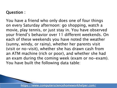 Master Decision Tree Questions Computer Science Homework Helper Ppt