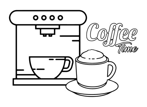 Kaffee Malvorlagen Coloringpagesonly