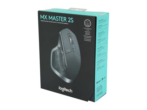 Logitech MX Master 2S Wireless Mouse With FLOW Cross Computer Control And File Sharing For PC