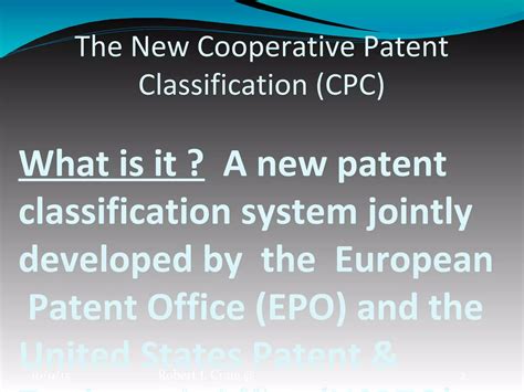 Cpc Classification Inventors Society Oct 3 2015 Odp