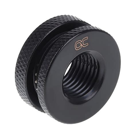 Alphacool Hf Bulkhead Fitting Short Version G1 4 Black