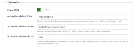 Joomla Issue Tracker Joomla Cms 31379 40 Webservices Allow