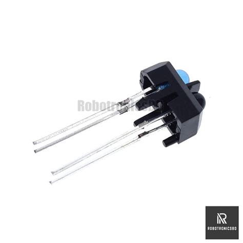TCRT Infrared Reflective Sensor For Line Follower Sensor RobotronicsBD