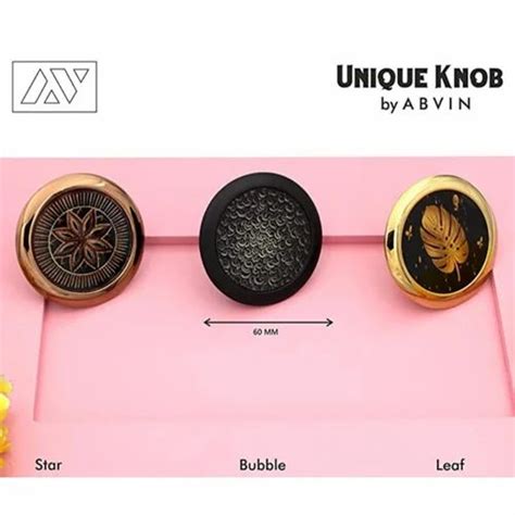 Abvin Unique Gloss Round Knobs Unique Cabinet Pulls Beautiful Drawer Knobs At ₹ 480piece