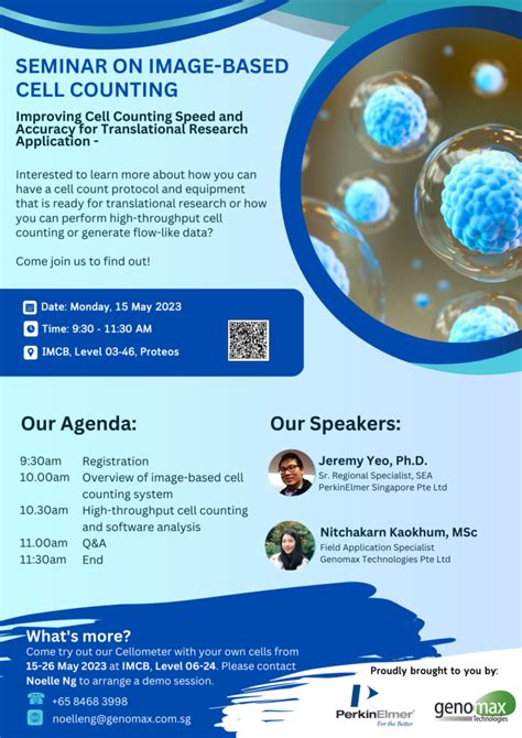 Seminar On Image Based Cell Counting Genomax