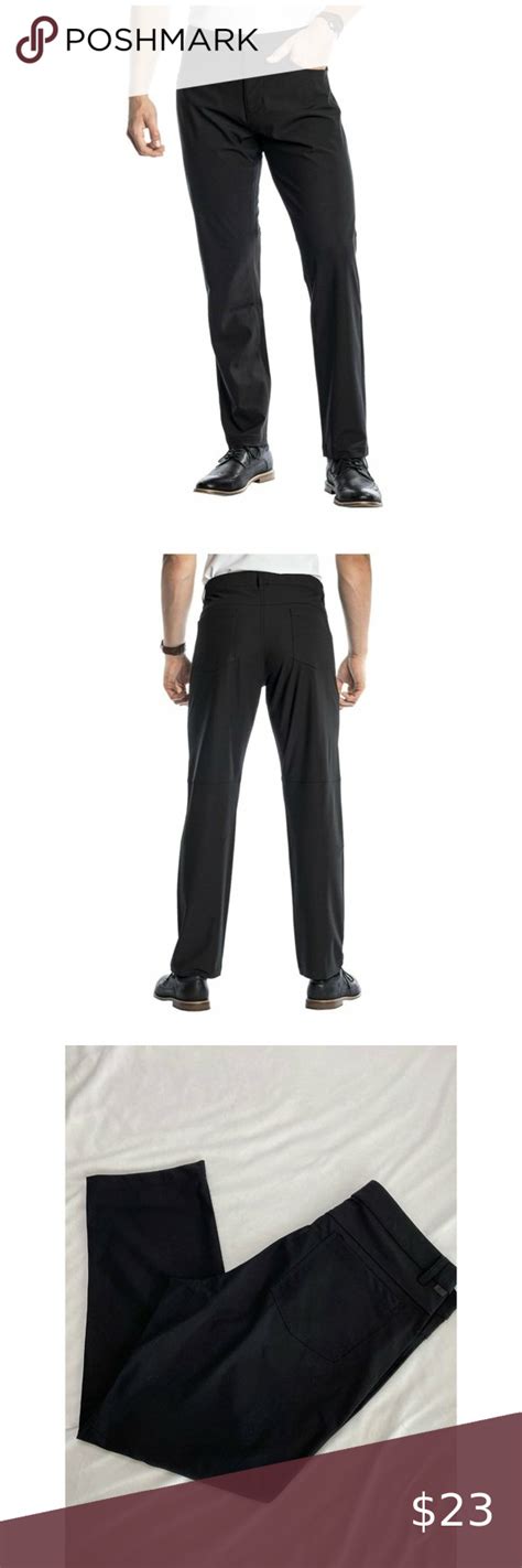 Zeroxposur Mens 5 Pocket Athletic Fit Pants Size 36x30 Athletic Fits
