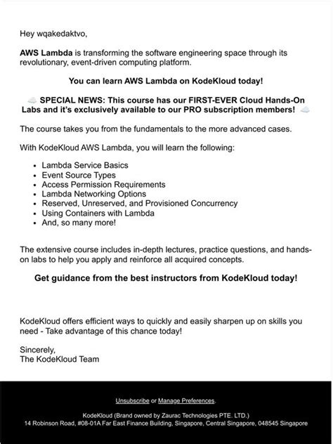 kodekloud recently released aws lambda course on kodekloud 🥳 milled
