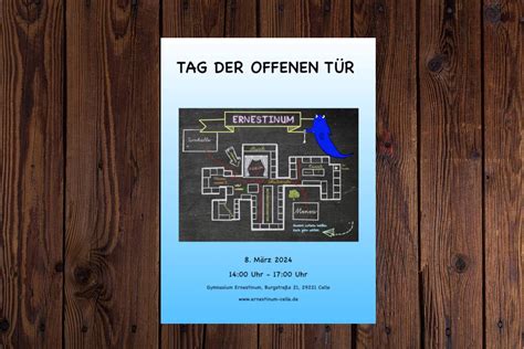 Tag der offenen Tür am Gymnasium Ernestinum Celle am Hospitations Vormittag am