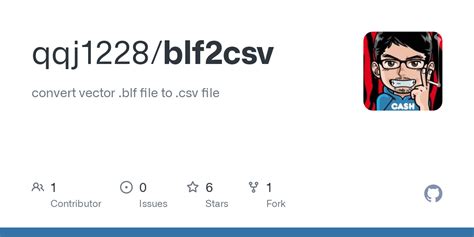 Github Qqj1228blf2csv Convert Vector Blf File To Csv File