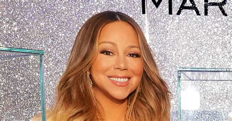 Mariah Carey Glitters In Diamonds And Louboutin Platforms To Launch Her
