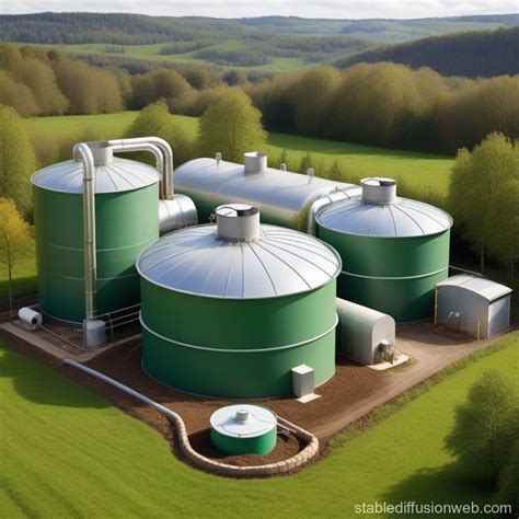 Plans For A Small Scale Biogas Energy Production Plant Stable