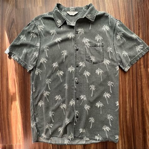 Cotton On Shirts Palm Tree Button Down Shirt Poshmark