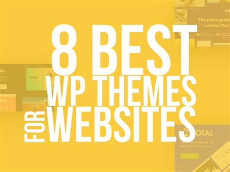 8 Best Multipurpose Wordpress Themes For Building Stunning Websites