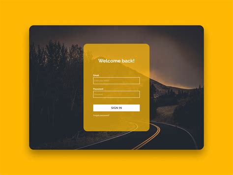Sign In UI Design By Vijay Pawar On Dribbble