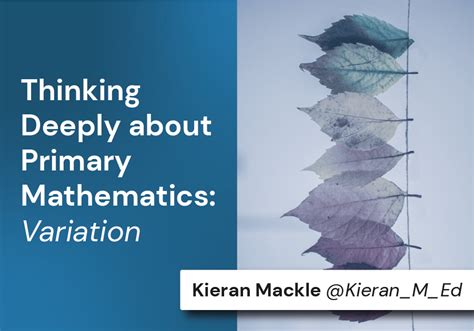 Thinking Deeply About Primary Mathematics Variation