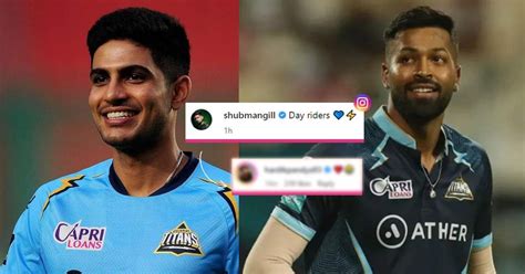 Day Riders Shubman Gill Takes Shot At Kkr With Cryptic Instagram Post