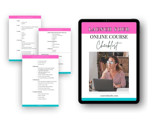 Freebie Course Launch Checklist Course Hustle