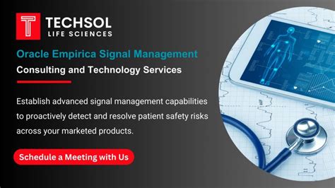 Techsol Life Sciences On Linkedin Oracle Empirica Signal Management